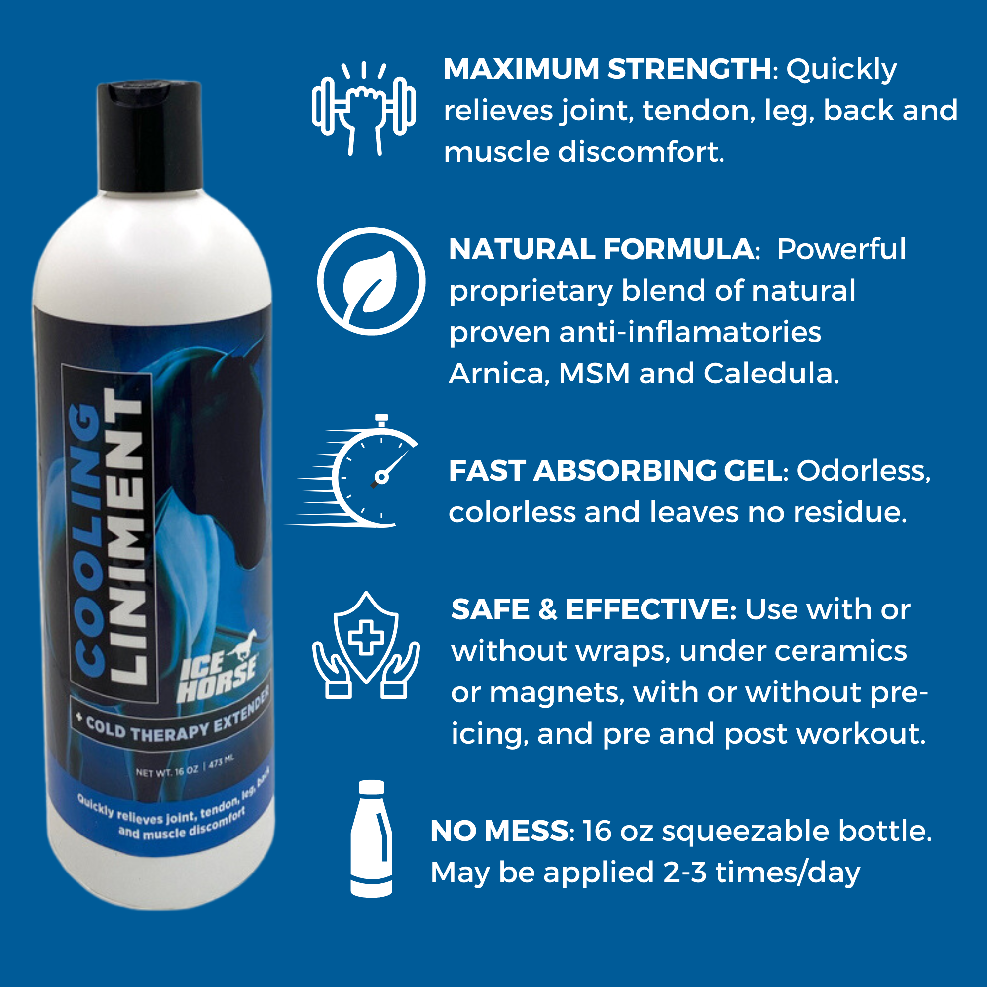 Cooling Liniment and Cold Therapy Extender - MacKinnon Products